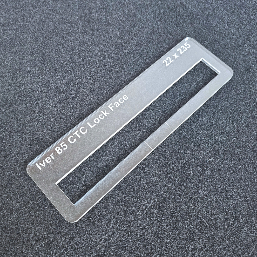 Iver 85 CTC Lock Templates – Lockcarpentry Shop